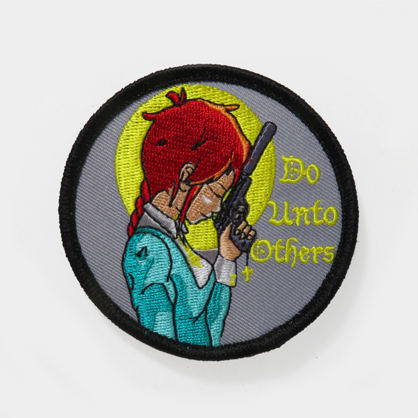 Christ-chan "Do Unto Others" Embroidered Morale Patch – Anon Patch Store